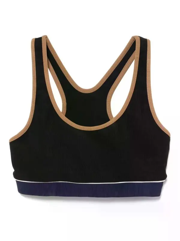 The Upside Revolver Jade Racerback Bra - Black