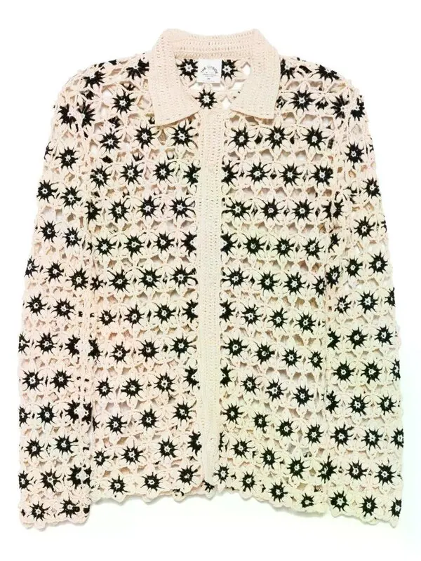 The Upside Luminary Malia Crochet Shirt