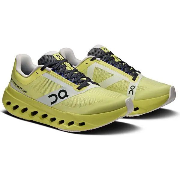 On Cloudsurfer Next Z5 Running Shoe - Limelight/ White