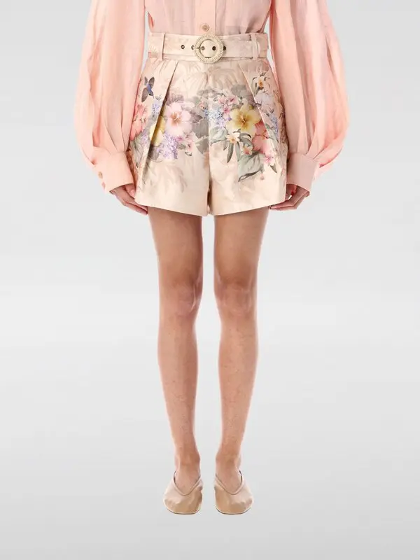 Zimmermann Floral Print Shorts