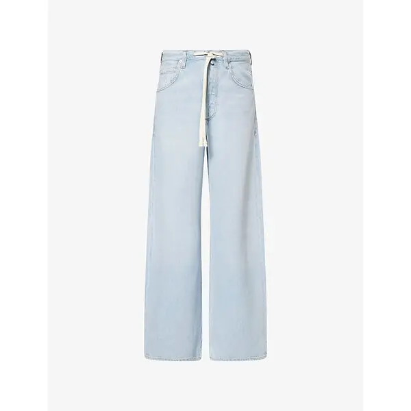 Citizens Of Humanity Brynn Drawstring Wide-leg Jeans