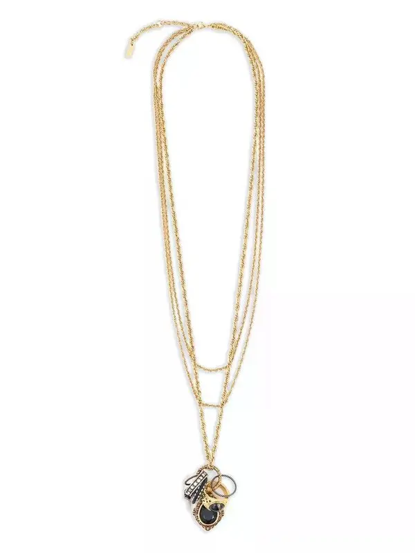 Chloé Statement Pendant Necklace - Gold