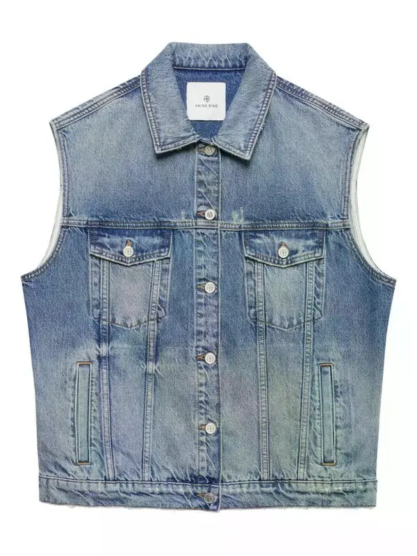 ANINE BING Rory Gilet - Blue