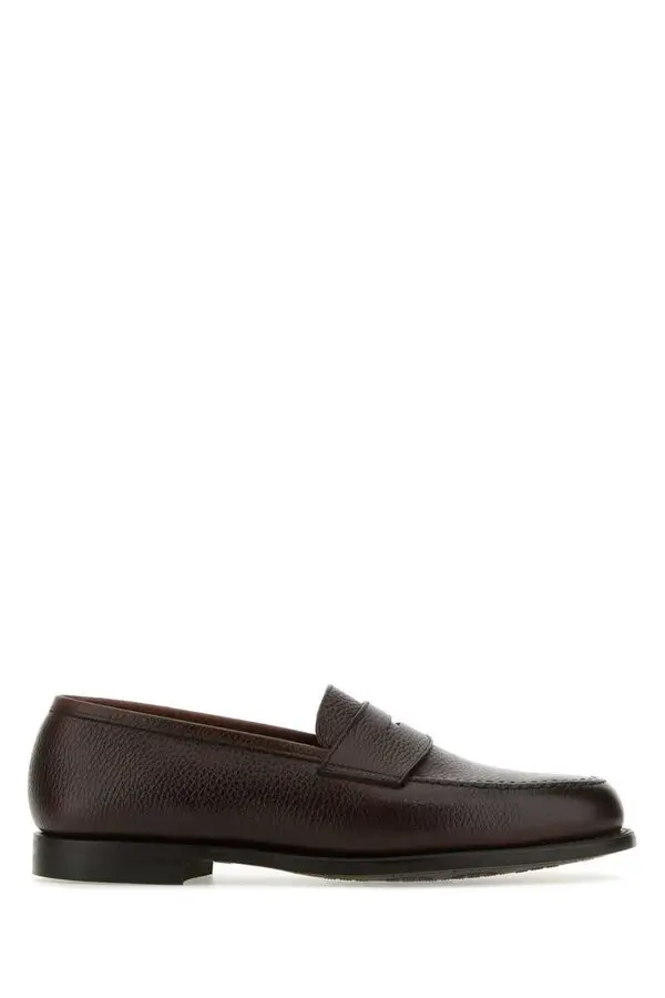 Crockett & Jones Boston Leather Loafers