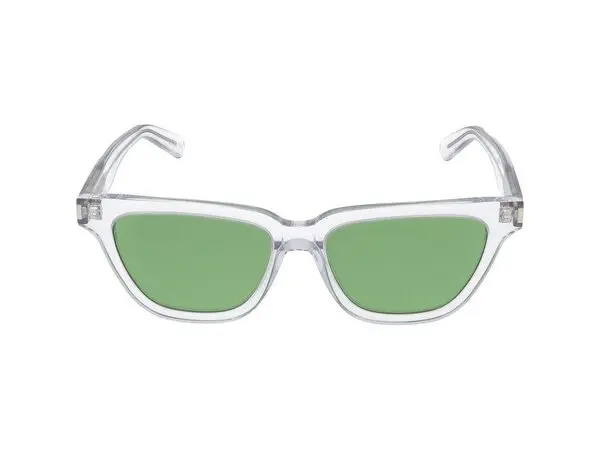 Saint Laurent Sl 462 Sulpice Sunglasses - Crystal Crystal Green