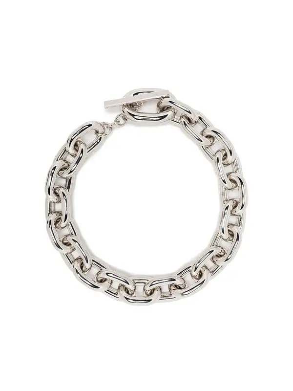 Rabanne Xl Link Necklace - Grey