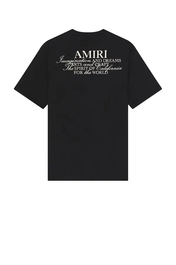 Amiri Spirit Tee - Black