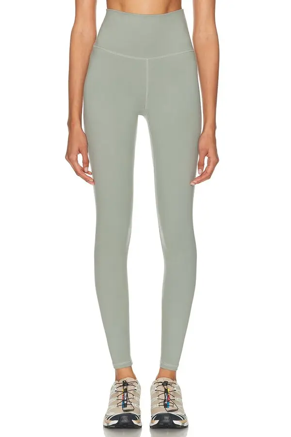 Varley Freesoft High Rise 28 Legging In Sage - Shadow