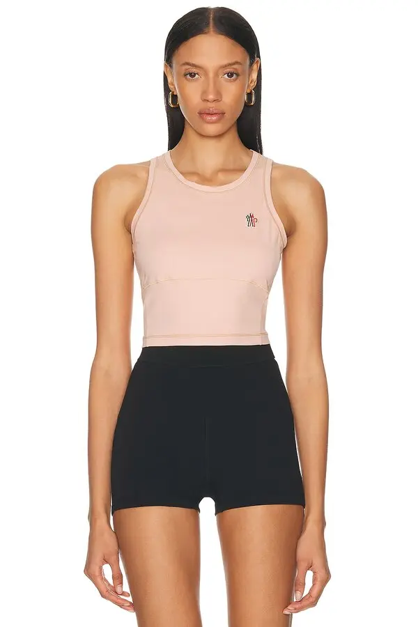 Moncler Tank Top - Rose Cloud