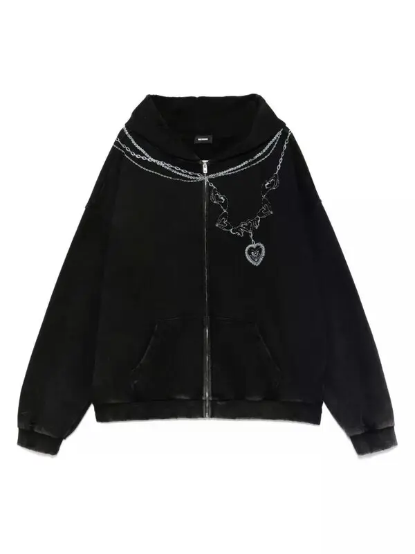 We11Done Graphic-printed Hoodie