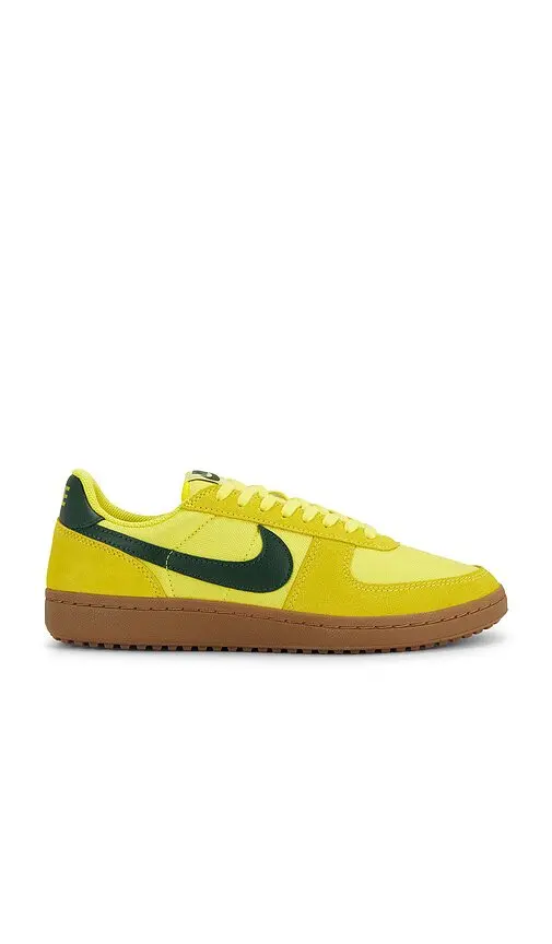 Nike Field General Sneakers - Chrome Yellow  Fir  & Gum Medium Brown