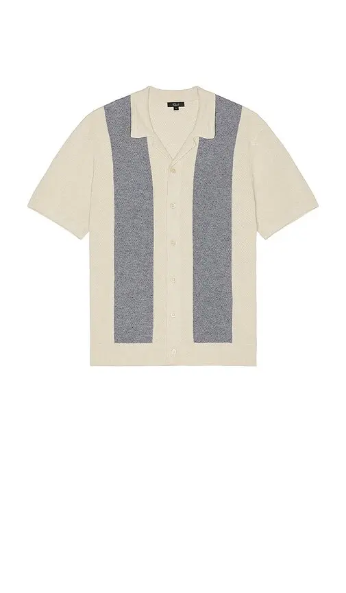 Rails Atwood Knit Shirt In Cream