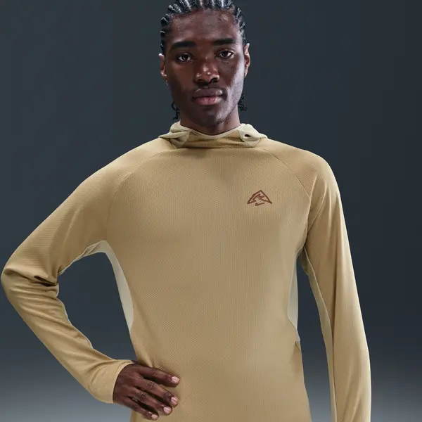 Nike Dri-fit Uv Hooded Running Top