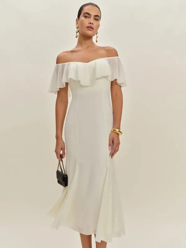 REFORMATION Charee Midi Dress