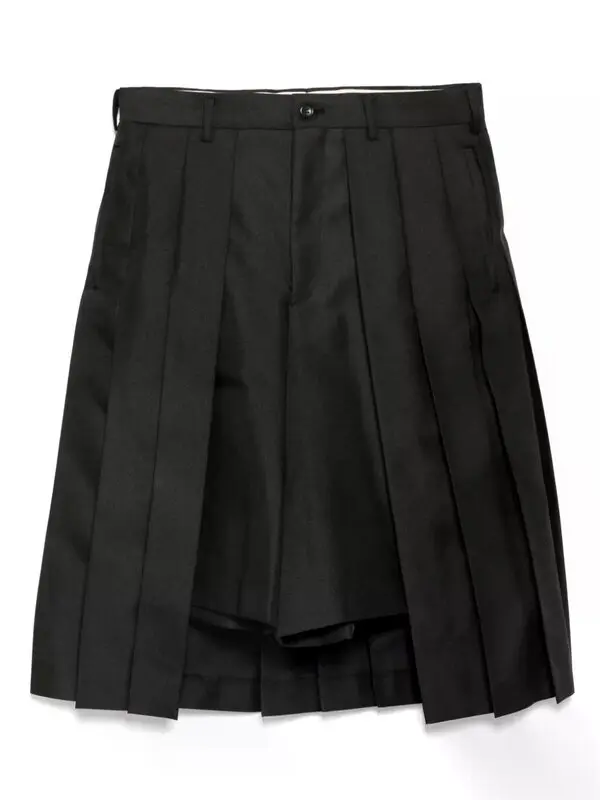 Comme Des Garçons Pleated Shorts