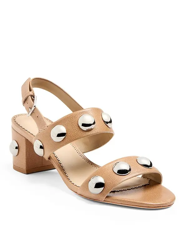 Cinq À Sept Gemma Studded Block Heel Sandals