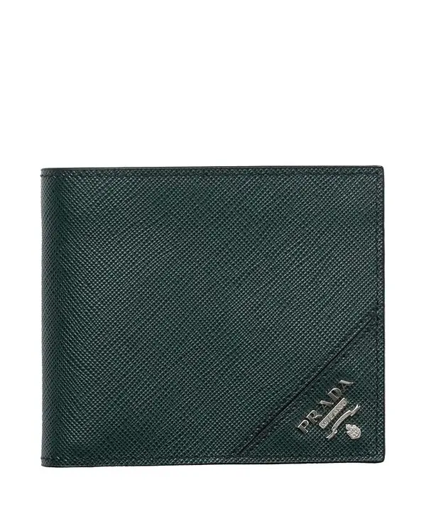 Prada Saffiano Leather Wallet - Green