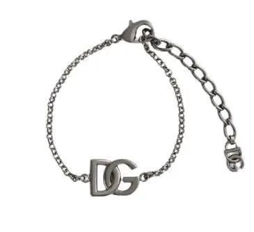 Dolce & Gabbana Silver-tone Brass Chain Bracelet - Multicolor