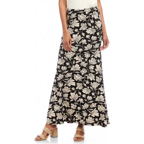 Karen Kane Flared Maxi Skirt