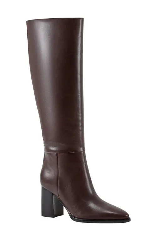 Marc Fisher Perina Knee High Boot - Dark Red