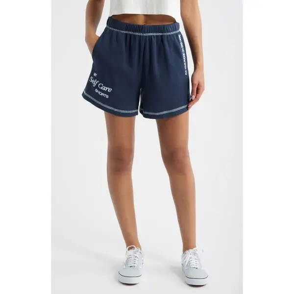 THE MAYFAIR GROUP High-waist Waffle Knit Shorts