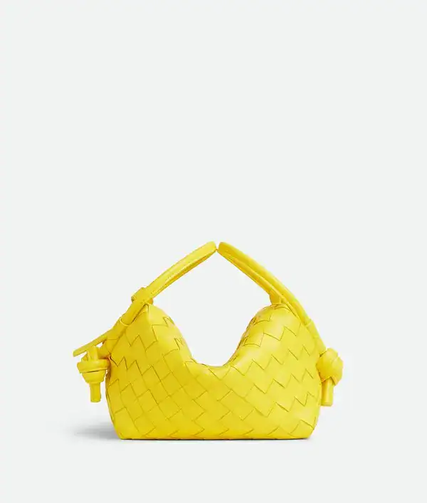 Bottega Veneta Avenue Loop Crossbody Bag - Sulfur | Editorialist