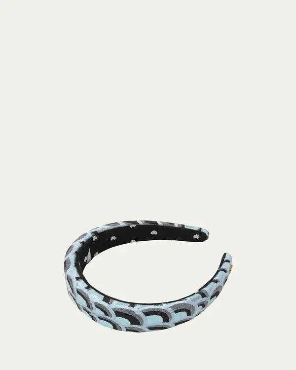 Lele Sadoughi Alice Poseidon Headband - Cloudy Sky