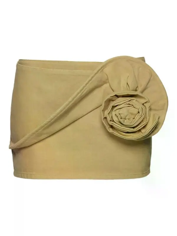Magda Butrym Floral-appliqué Mini Skirt