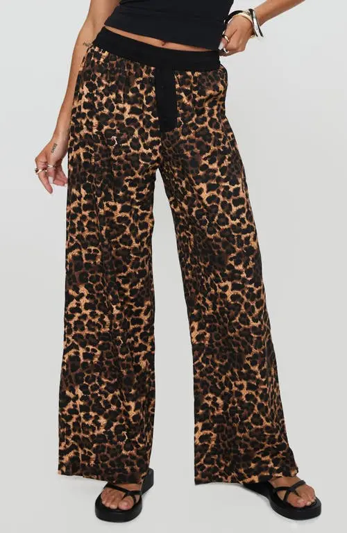 Princess Polly Zephura Print Boxer Pants