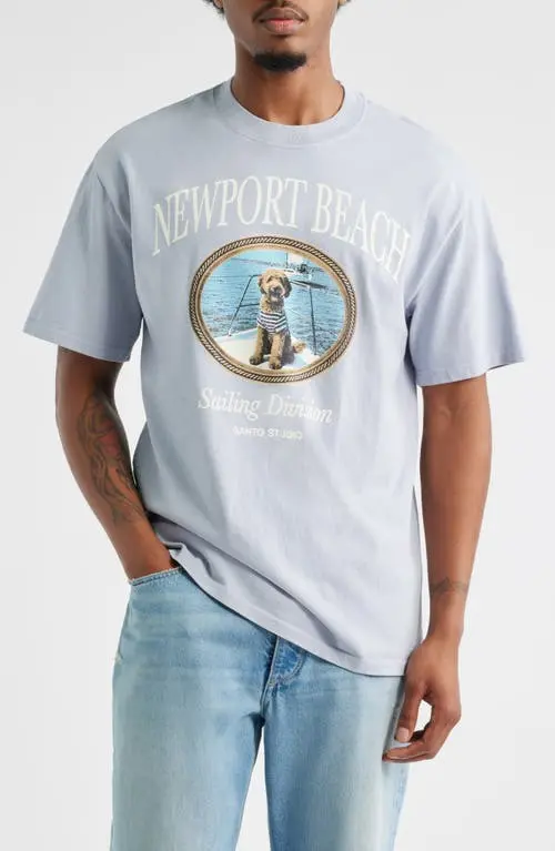 SANTO STUDIO Newport Beach Sailing Division T-shirt