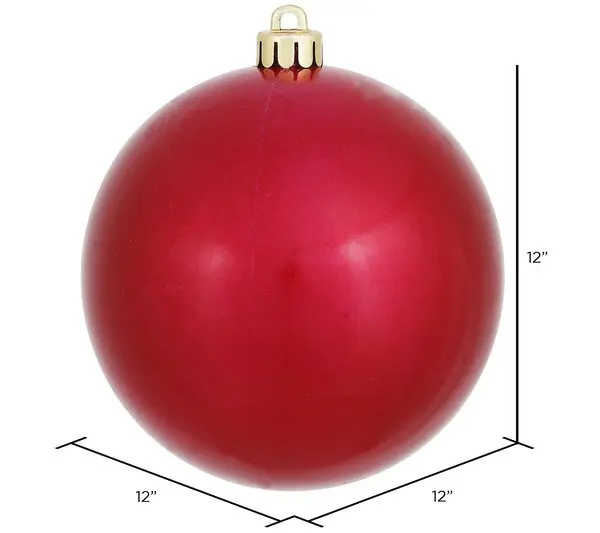 VICKERMAN 12' Candy Ball Ornament