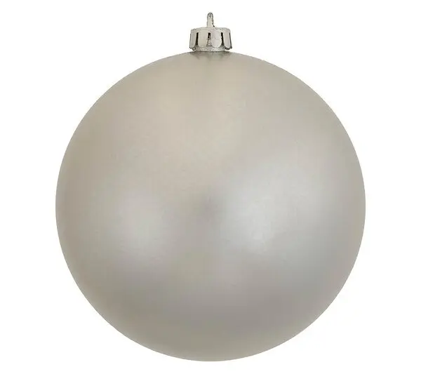 VICKERMAN 10' Silver Candy Ball Ornament