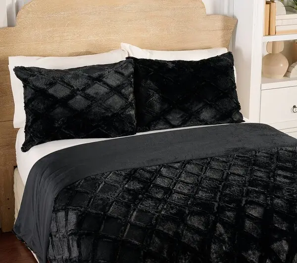 Dennis Basso As Is Hotel Du Cobb Diamond Coverlet Set-fullqueen Basso