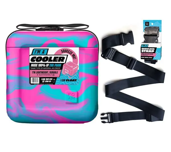 FOAM Portable Eva 30 Can Light-weight Cooler Sh Oulder Strap