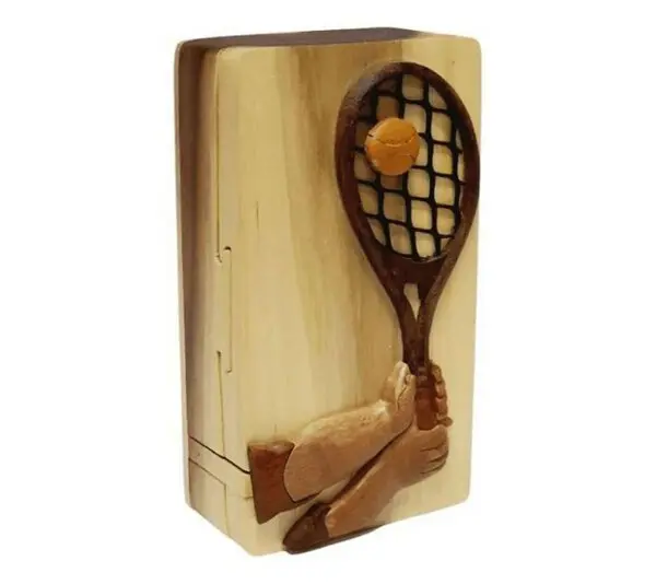 CARVER DAN'S Tennis Puzzle Box