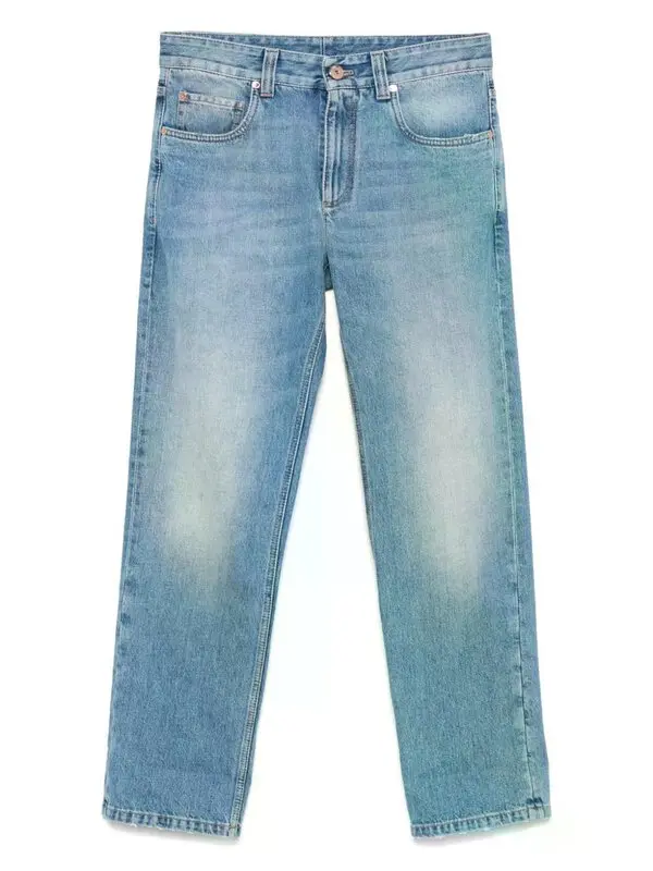 Brunello Cucinelli Turn-up Hem Jeans