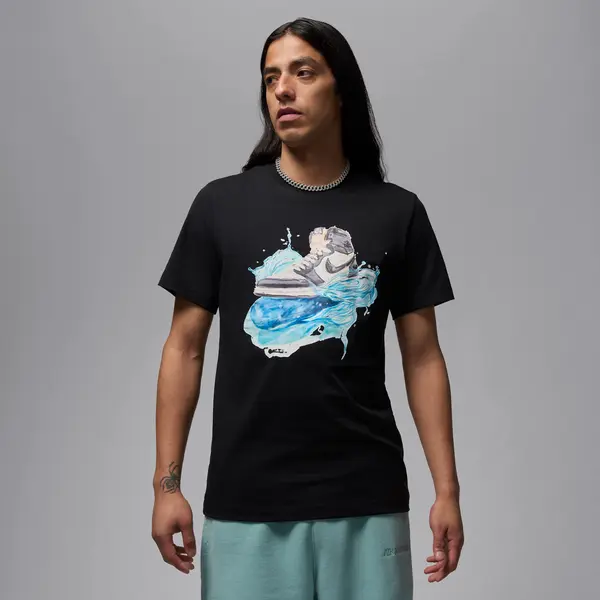 JORDAN Flight Essentials Aj1 Short-sleeve T-shirt - Black