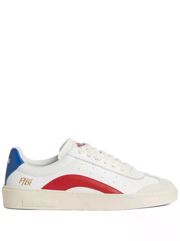 Dsquared2 Leather Sneakers - White