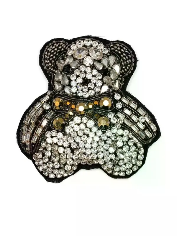 Dice Kayek Crystal-embellished Brooch
