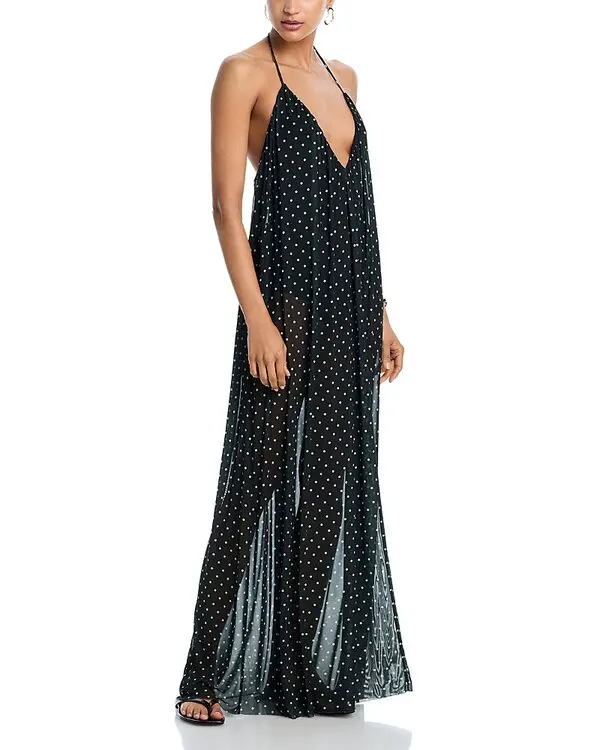 AFRM Mist Maxi Dress - Aqua Dot