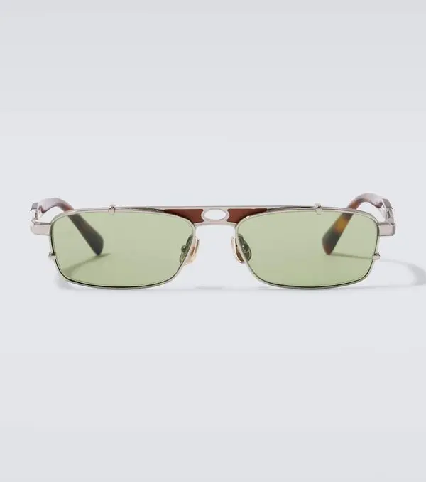 Brunello Cucinelli Paloma Rectangular Sunglasses