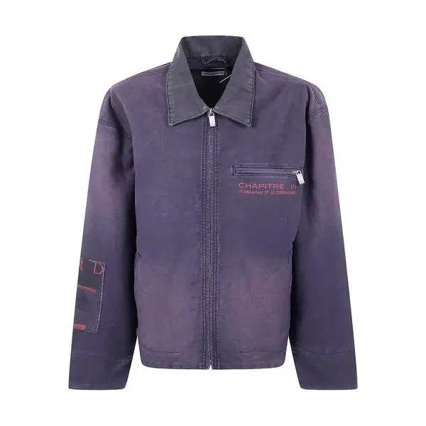 Enfants Riches Déprimés Outerwear - Purple/grey