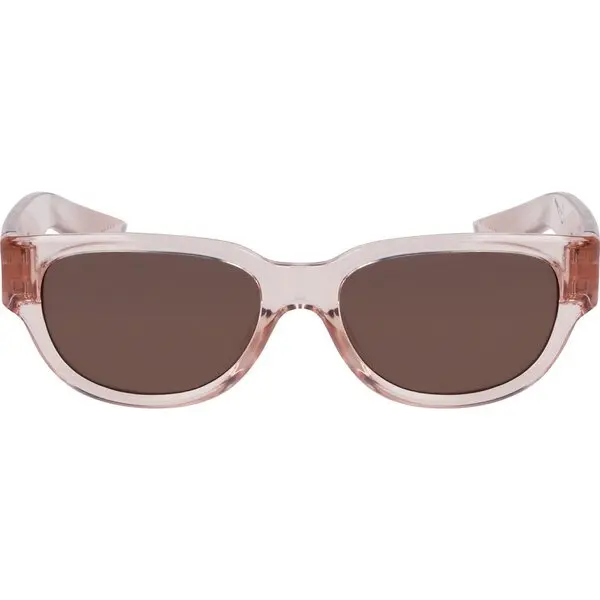 Nike Variant Ii 54mm Oval Sunglasses - Platinum Violet / Mauve