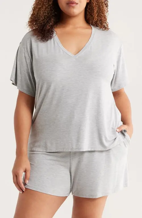 Nordstrom Cool Touch Shortie Pajamas - Grey Heather