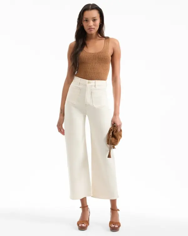 Veronica Beard Grant Wide-leg Jean