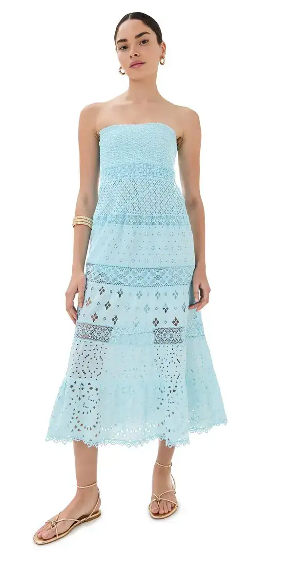 knee length dresses for ladies Positano Midi Tank Dress main image 0