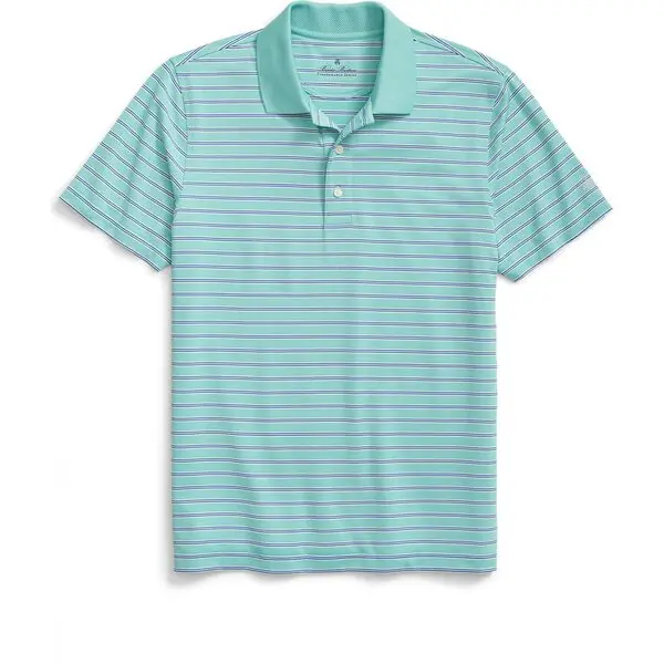 Brooks Brothers Knit Performance Bb1 Stripe Polo