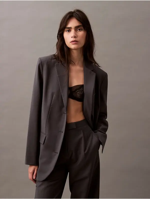 Calvin Klein Wool Blend Blazer