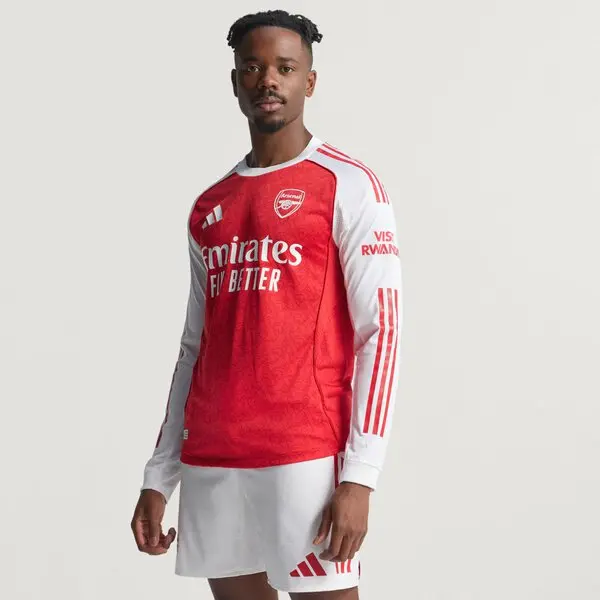 Adidas Arsenal 25/26 Long Sleeve Home Authentic Jersey