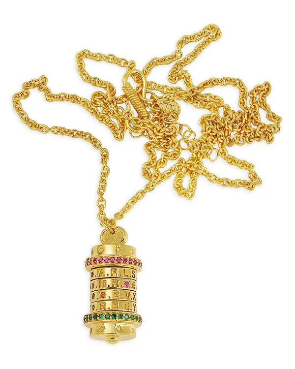 CAROLINE DE BENOIST Mot De Passe Chain Necklace - Gold